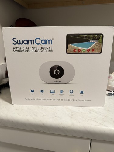 SwamCam AI Swimming Pool Alarm Camera Drowning Prevention System | eBay