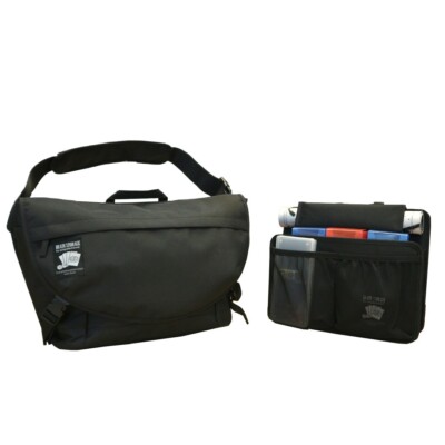 "BRAIN STORAGE" Messenger Bag【Color : BLACK】with TCG carrying deck ...