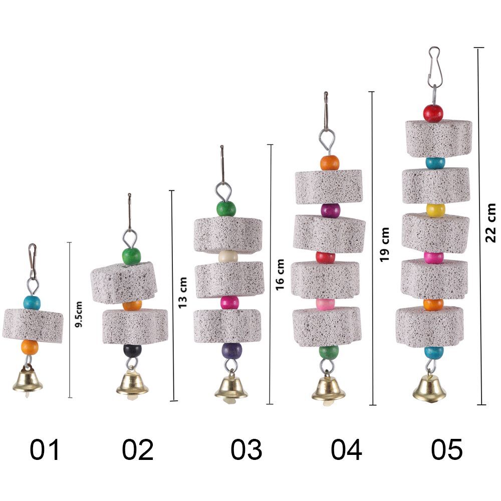 Pet Supplies Parrot Grinding Stone Chewing Mineral Bird Chew Toy ...