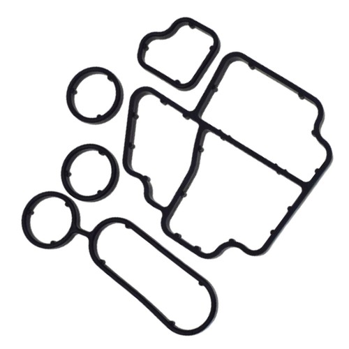 Black Oil Cooler Gasket Set 03L198070 For AUDI A1 (8X1, 8XK) 1.6 TDI ...