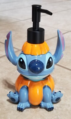 Disney's Lilo & Stitch Pumpkin Stitch Halloween Soap / Lotion Dispenser ...