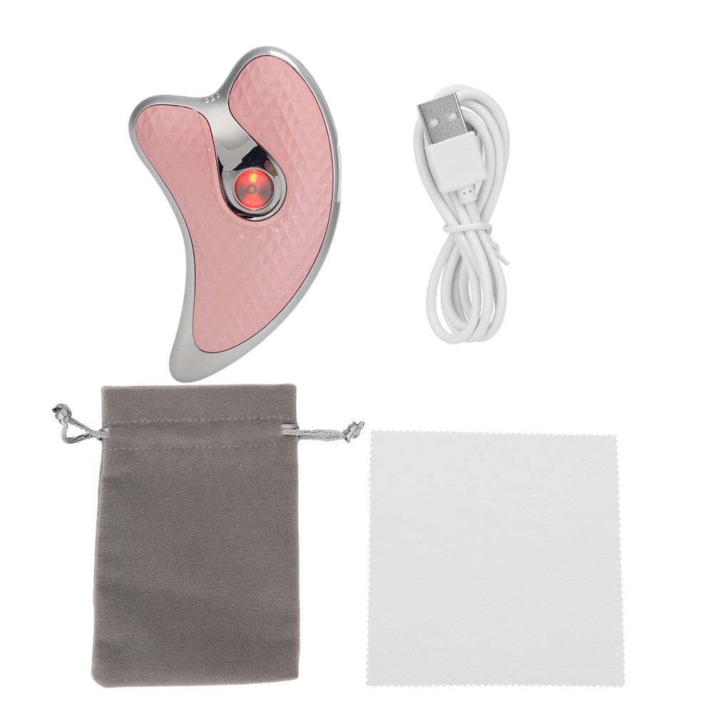 Microcurrent Facial Scraper Massager Electric Face Lifting Firming ...