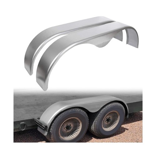 ECOTRIC 2Pcs Tandem Trailer Fender Double Axle Compatible with 13-15 ...