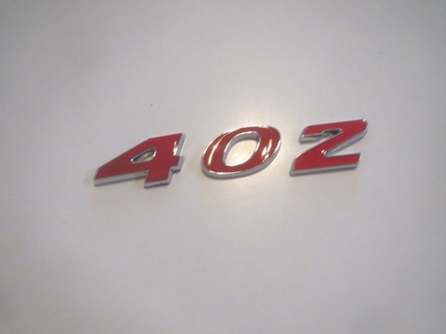 GM 402 ENGINE ID FENDER HOOD SCOOP QUARTER PANEL TRUNK EMBLEM - RED | eBay