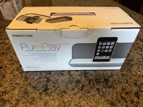 Memorex PurePlay Portable Speaker iPod/iPhone/Docking Station Mi3602PSL | eBay