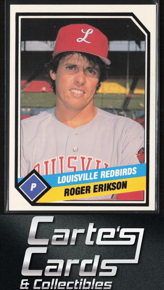 Roger Erickson 1989 CMC Louisville Redbirds #3 Louisville Redbirds | eBay