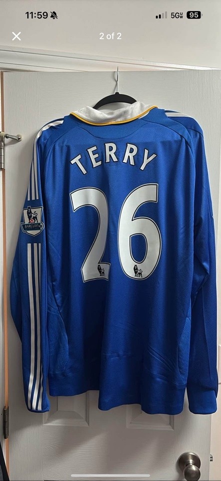 Chelsea John Terry Player Issue Jersey/shirt/kit Fomotion | eBay