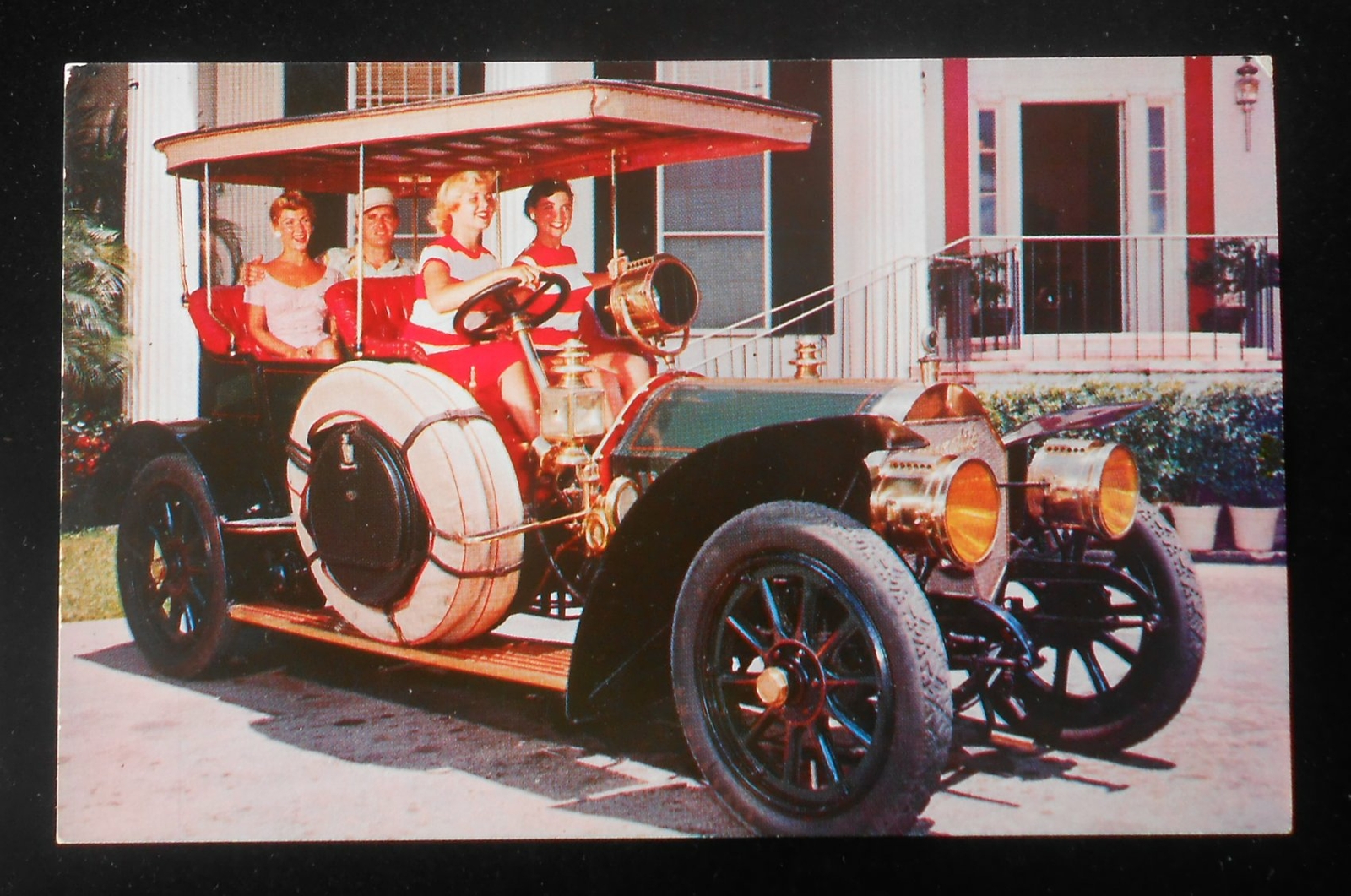1960s Nice Looking Babes in a 1907 Locomobile James Melton Autorama ...