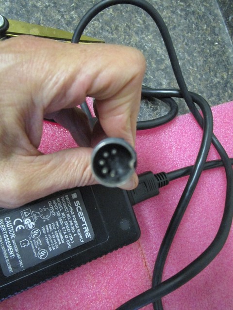 Sceptre PS-303-4 SPU41-13D-1 POWER SUPPLY ADAPTER 5-PRONG 5V/5A -12V/0 ...