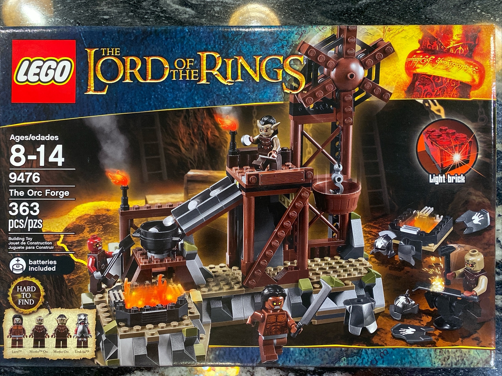 LEGO The Lord of the Rings: The Orc Forge (9476) for sale online | eBay