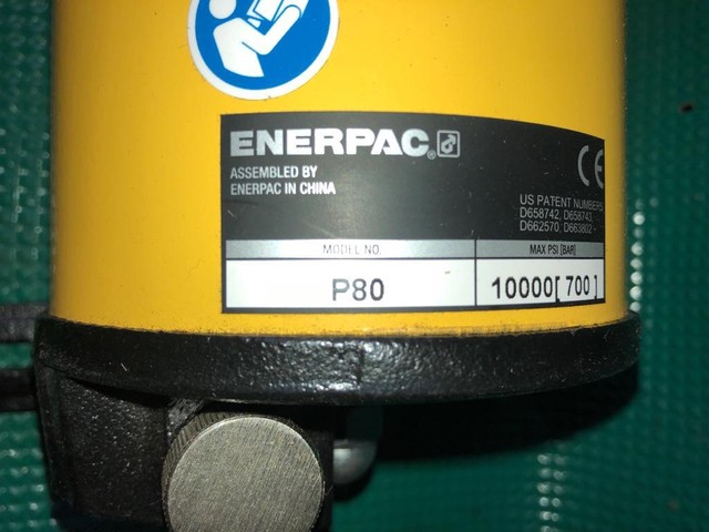 Enerpac P-80 2-Speed Hydraulic Hand Pump for sale online | eBay