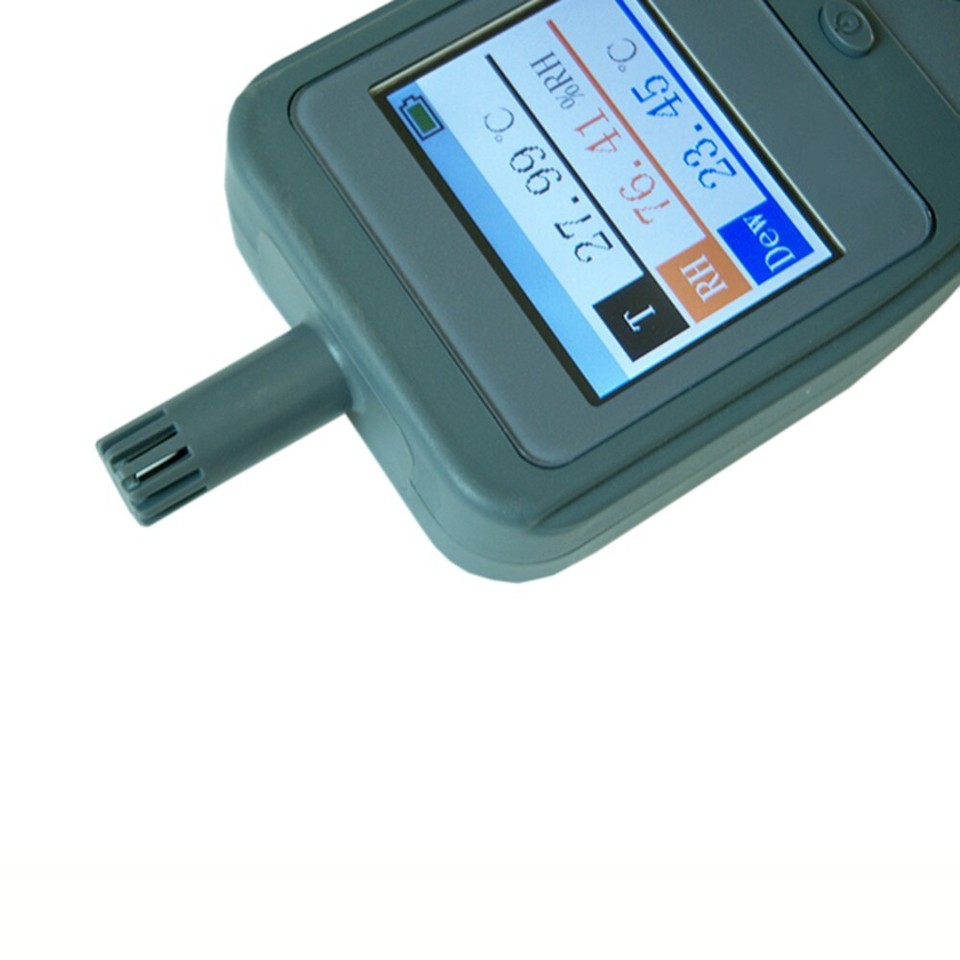 Dewpoint Meter Dew Point Tester Ambient Temperature Hygrometer PPM Test ...