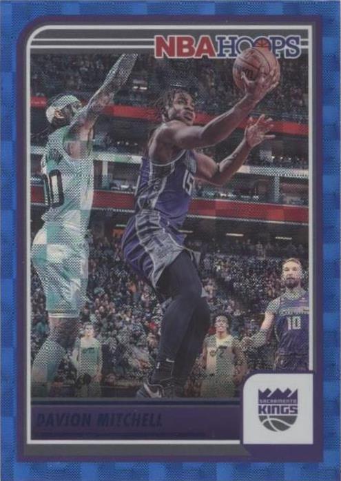 2023-24 Panini NBA Hoops - Davion Mitchell #182 Hyper Blue for sale ...