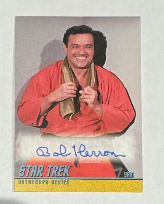Star Trek The Original Series 2 40th Anniversary A152 Bob Herron ...