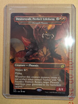DESTOROYAH, PERFECT LIFEFORM - Ikoria - MTG - EVERQUILL PHOENIX - Free ...