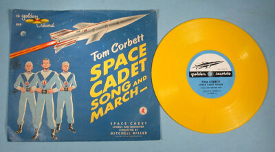 1951 Tom Corbett Space Cadet Song & March Record w/Picture Sleeve Sci ...