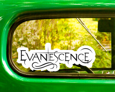 2 EVANESCENCE DECALs Sticker Bogo For Car Window Bumper Laptop Free ...