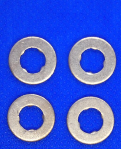 4 OE BOSCH COMMON RAIL DIESEL INJECTOR COPPER WASHER SEAL F00VC17504 ...
