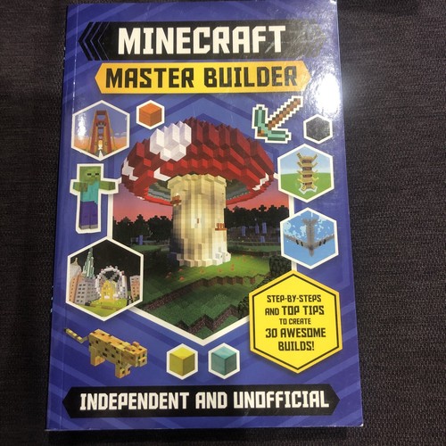 Brand New Minecraft Master Builder Illustrated Tips Create Awesome 3D ...
