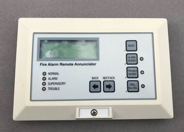 Edwards EST 2-lsra-c Remote Annunciator Est2 Fire Alarm Panel for sale ...