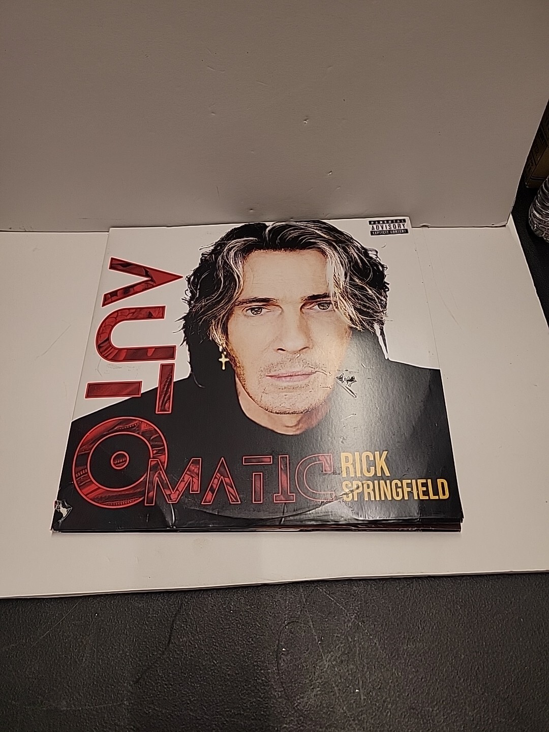 Rick Springfield "Automatic" Gatefold LP Jacket Explicit "READ ...