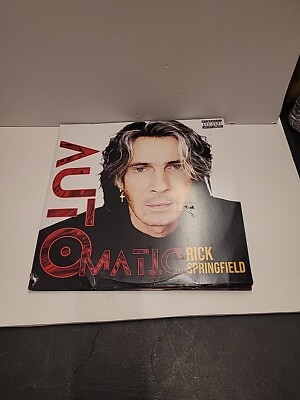 Rick Springfield "Automatic" Gatefold LP Jacket Explicit "READ ...