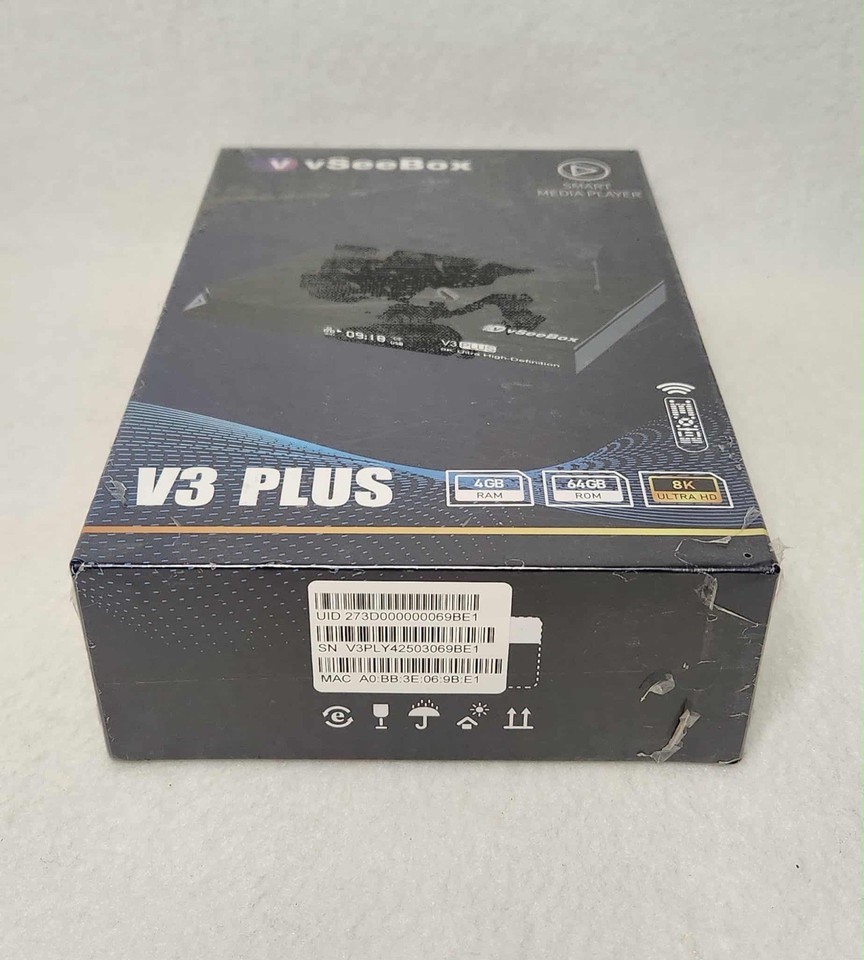 Vseebox V3 Plus New Flash Drive Bundle Kit With 64 GB Voice Control ...