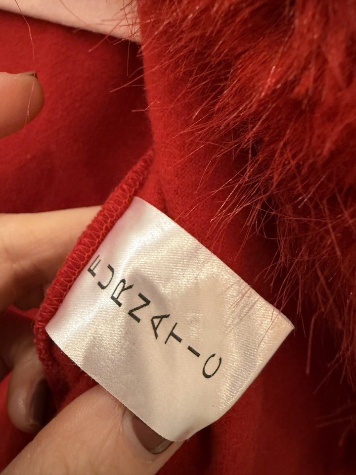 Little Miss furnatic girls faux fur cape red small 3-4 years | eBay
