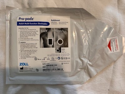 Zoll Pro-Padz Adult Multi-Function Electrodes Exp 8/2024 | eBay
