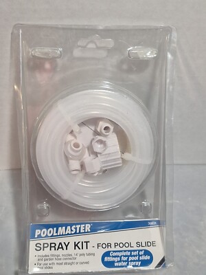 Poolmaster 36631 Pool Slide Replacement Spray Kit Parts Fittings ...