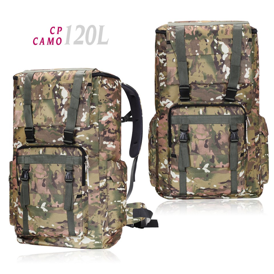 120L Extra Large Hiking Camping Military Tactical Backpack Outdoor Bag ...