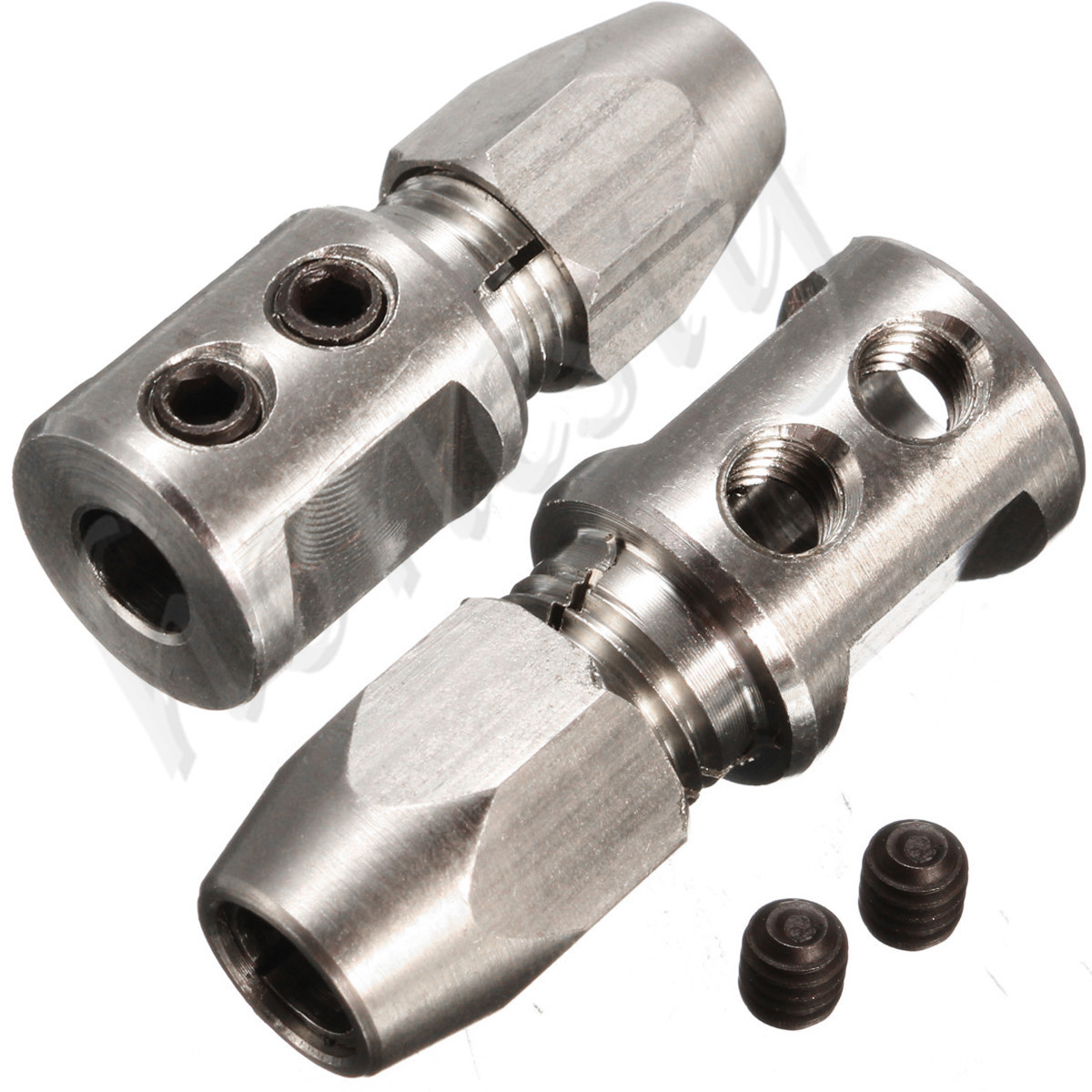 Stainless Collet Coupler For 3.18/4/5mm Motor Shaft 4/4.76mm Flex Cable ...