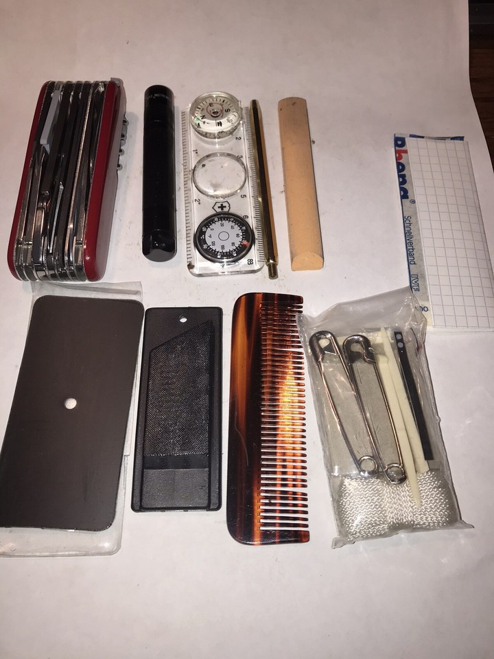 Victornix SWISSCHAMP + SOS Survival KIT Complete Two Pouch Set | eBay