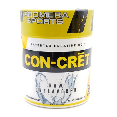 Promera Sports CON-CRET CONCRET CONCRETE Creatine HCl 64 servings ...