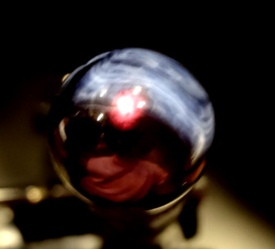 Master Marble "COMET" PURPLE - RED translucent Looks Black in hand ! | eBay