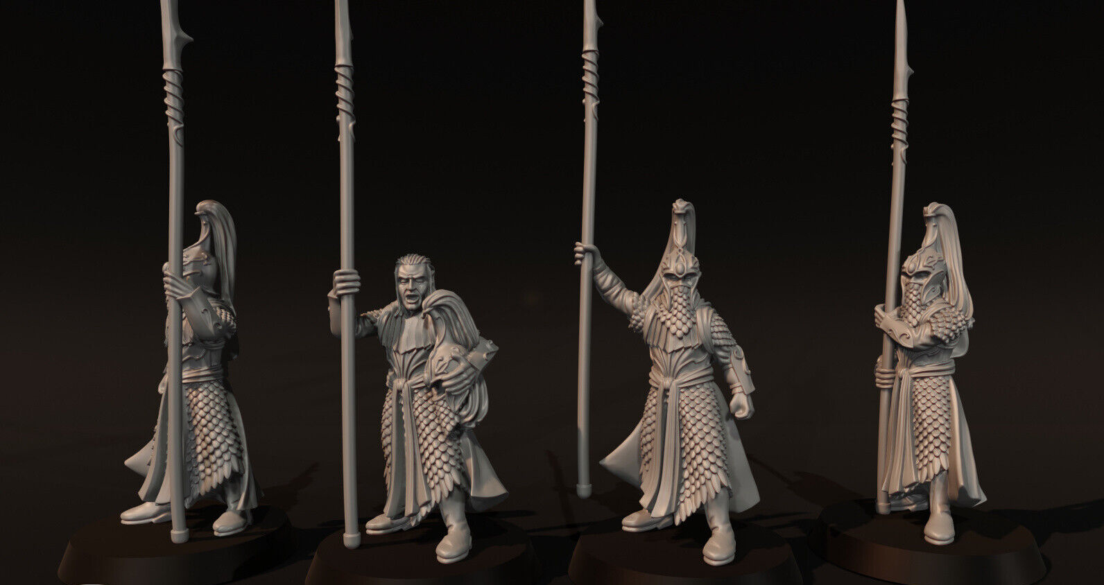 High Elf Pikemen, ideal for LoTR, MESBG, Wargames and Collectors ...