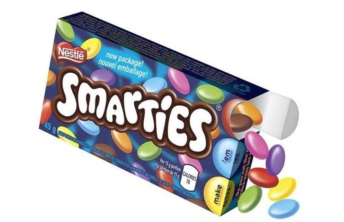 Nestle Smarties Candy coated chocolates Canadian Canada FRESH 45g | eBay