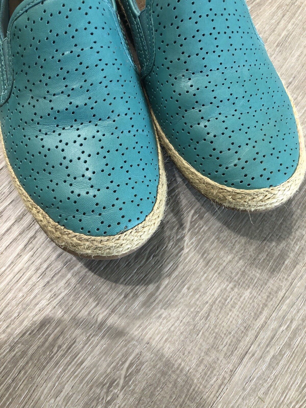 **CLARKS Danelly Adira (26142645) Ballet Flat - Women's Size 7M - Teal ...