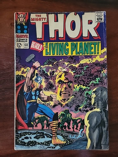 VINTAGE THOR COMIC BOOK NO.133 1960S | eBay
