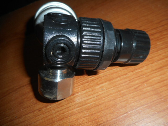 Air Comp MR 038 232 psi regulator 04A4VPOMLC ¼” Con. Wika 60 PSI Gauge ...