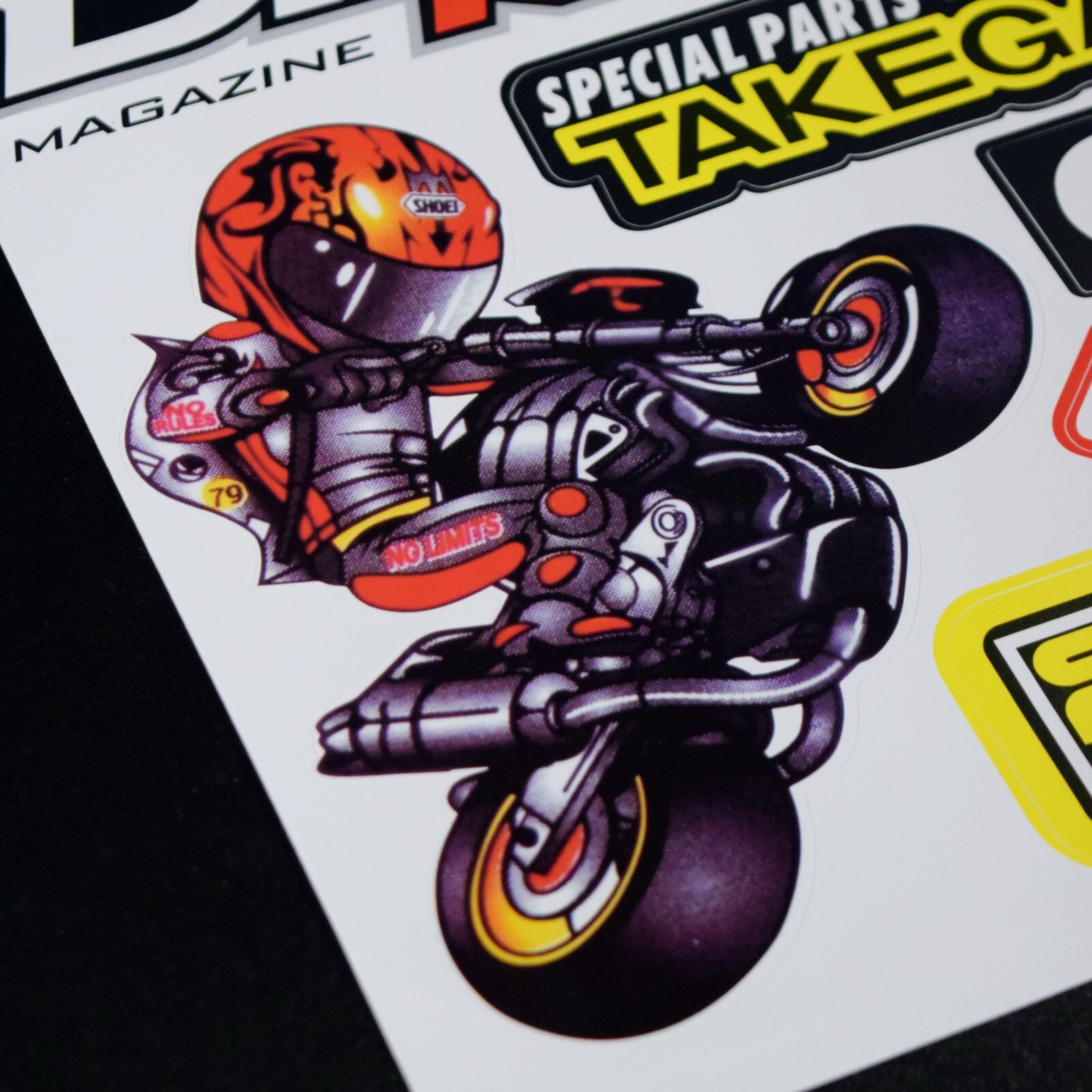 Takegawa ProTaper Kitaco 12pc 12"x8" MX ATV Dirt Bike Sticker Decal ...