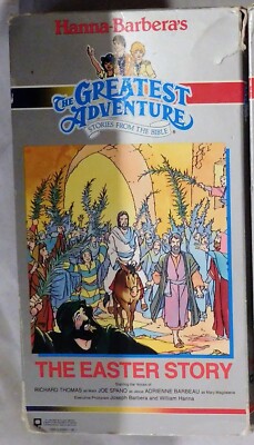 The Easter Story Animated (VHS 1989) Greatest Adventure Stories from ...