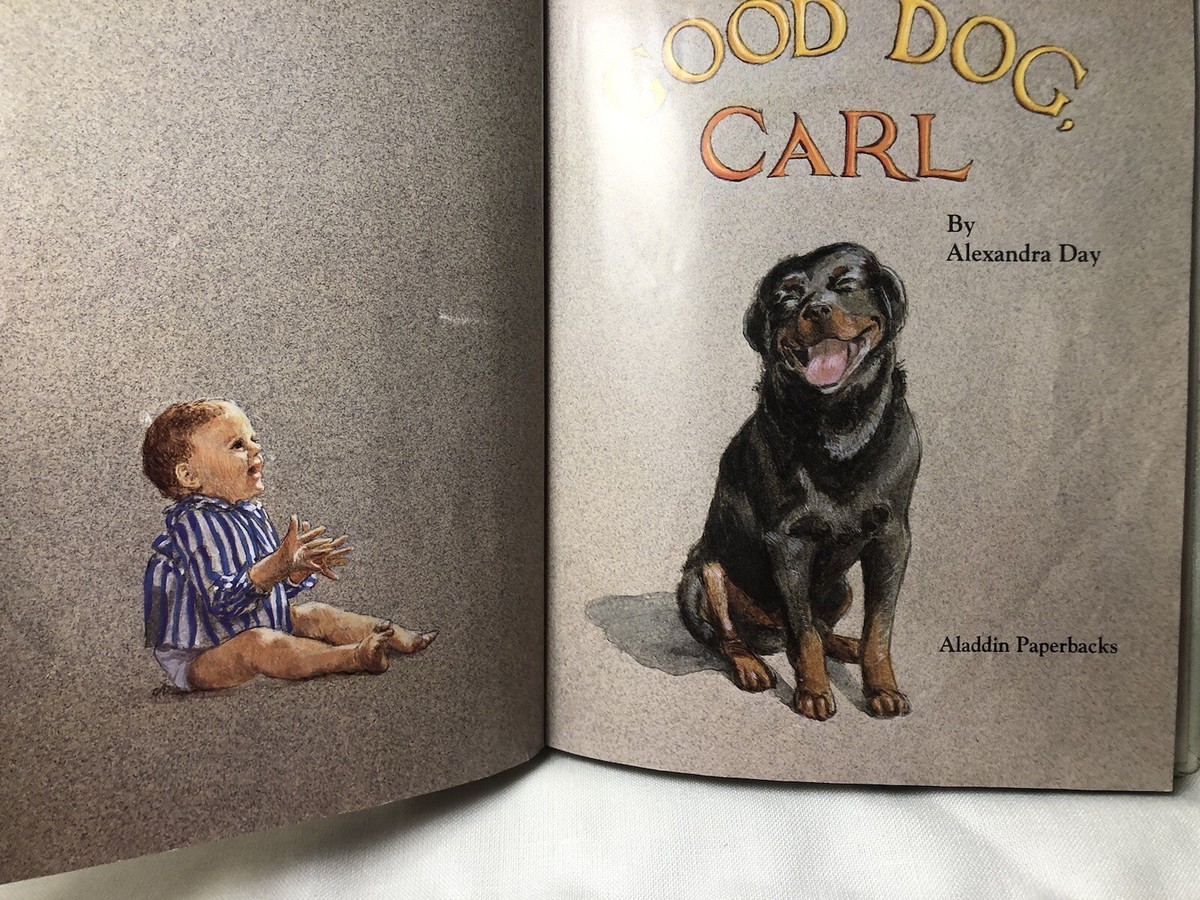 Good Dog Carl A Classic Board Book Alexandra Day Laughing Elephant