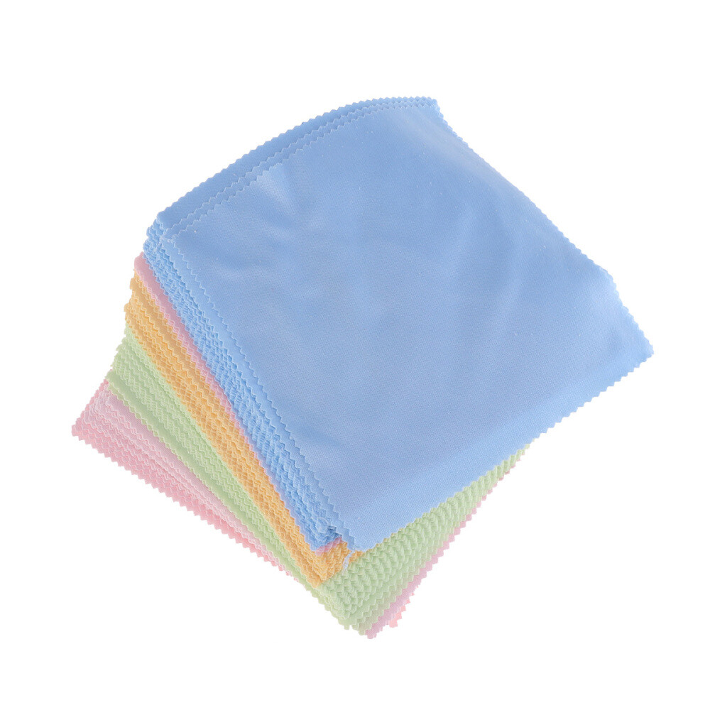 100pcs Microfiber Cleaning Cloths Eyeglasses Cleaning Cloth for TV ...