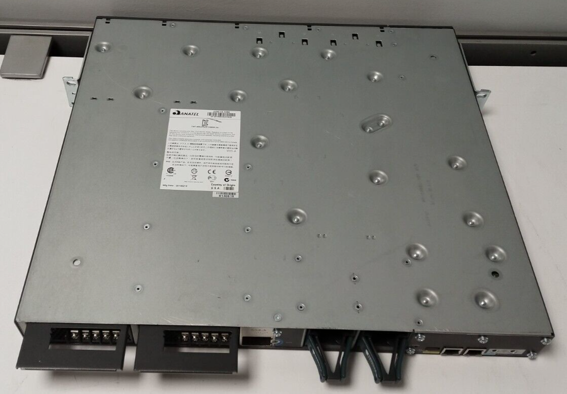 Anatel Cisco TNY-WS3750X-3560X 24-Port Gigabit Network Switch C3KX-NM ...