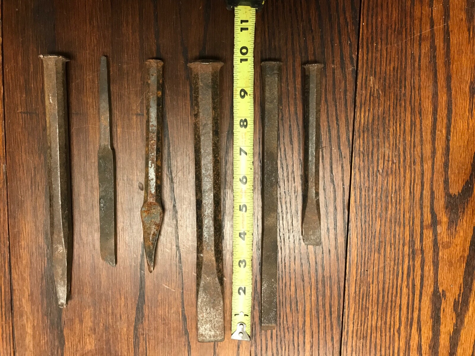 Vintage/Antique Metal Cold Chisels - Lot of 6 Very Rare Tools | eBay
