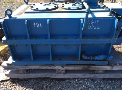 FOOTE-JONES MAXI-POWER GEAR DRIVE REDUCER 1803-VBHE Ratio-154.763 ...