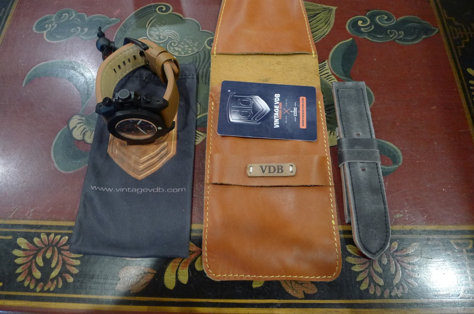 VINTAGE VDB TIMER T CHRONOGRAPH PVD STEEL DIVER 50MM LIMITED 20 SWISS 7750 100M | eBay