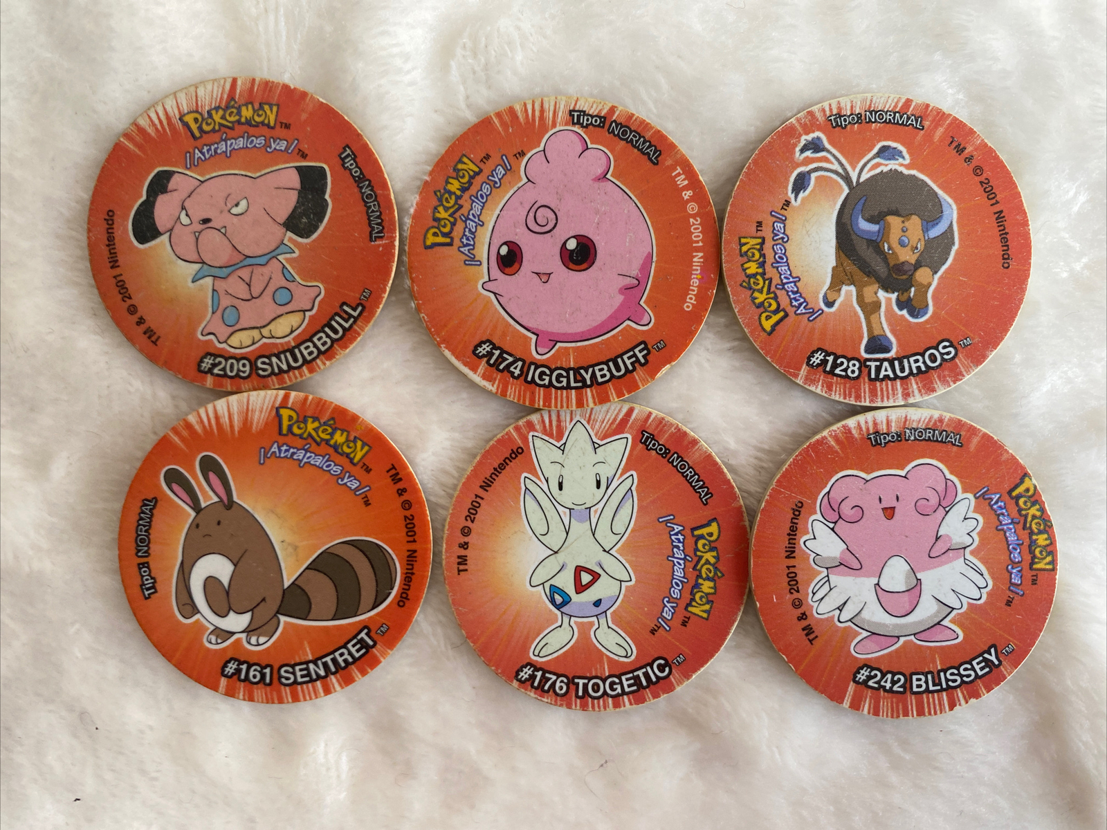 Tazos Pokemon 3 2001 Lot Of 6 Tazo Sabritas Mexico Pogs ORIGINAL | eBay