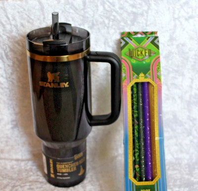 Limited-Edition Stanley X Wicked Elphaba For Good 40 Oz. Tumbler/Straws ...
